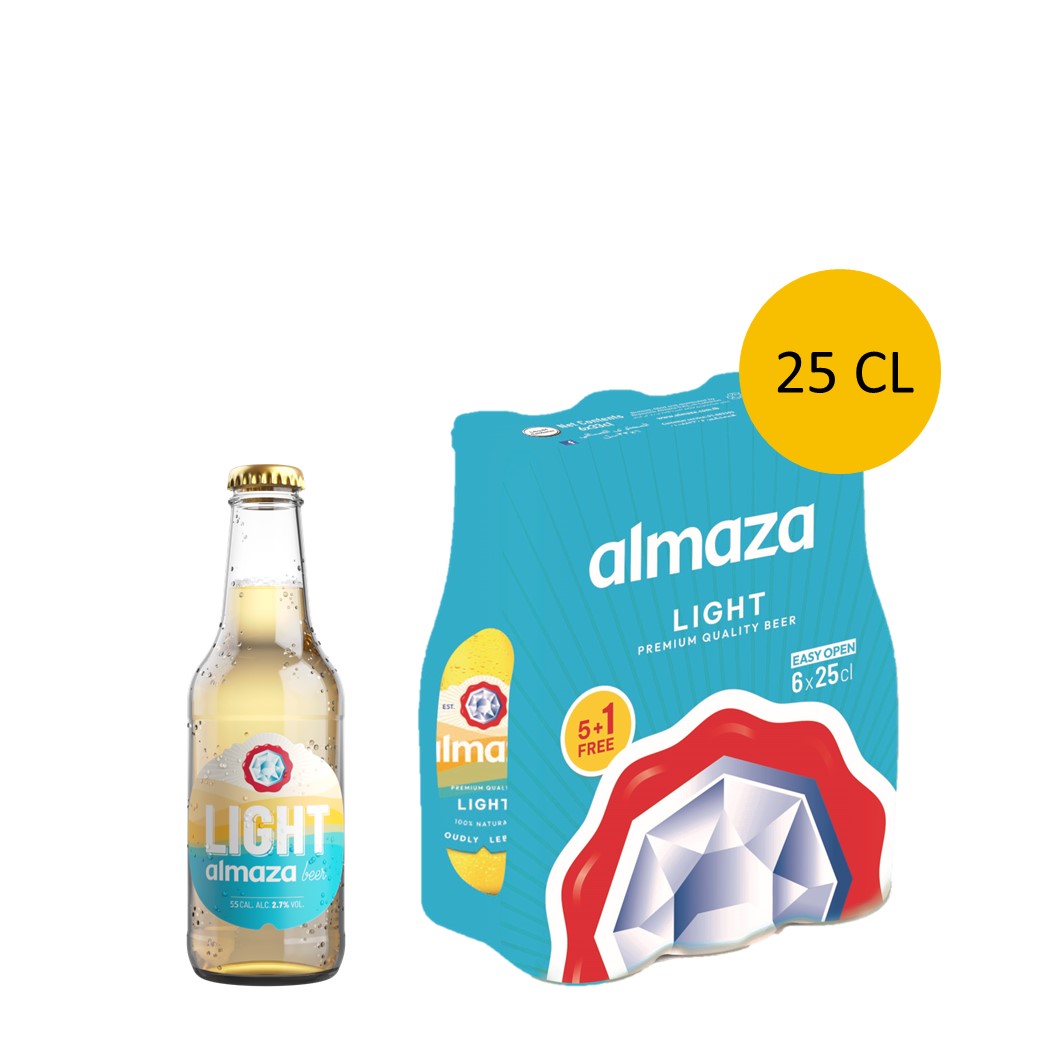 The Malt Gallery – Buy ALMAZA BEER LIGHT PACK OF 6 in Lebanon