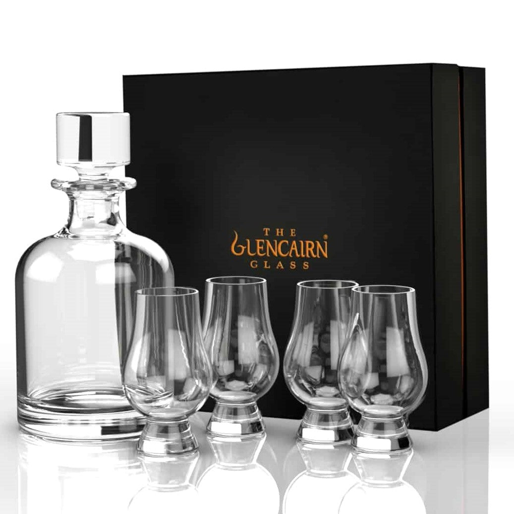 The Malt Gallery – Buy GLENCAIRN WHISKY DECANTER WITH 4 GLASSES in Lebanon